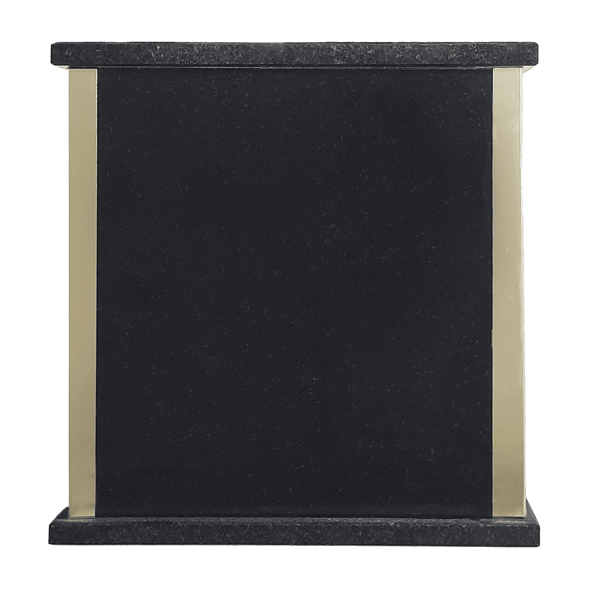 Urne Funéraire Double En Granite Noir - Sentinelle | Urnes Dépôt