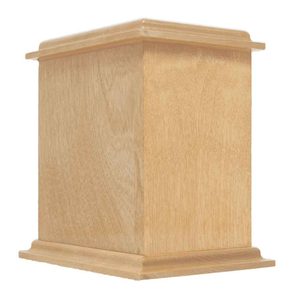 Urne Funéraire En Bois – Sagesse - Naturel | Urnes Dépôt
