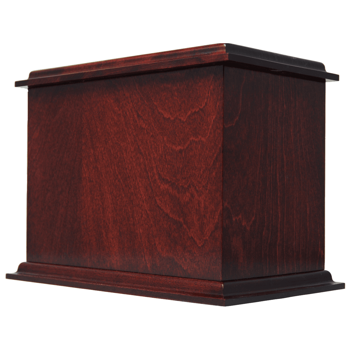 Urne Funéraire Double En Bois – Tranquilité - Acajou | Urnes Dépôt